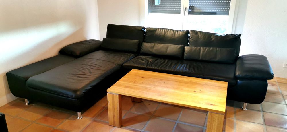 Ecksofa aus Echtleder (Gebraucht) in Märwil für CHF 30 – nur Abholung auf Ricardo kaufen
