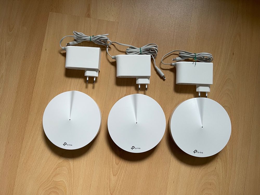 TP-Link Deco M9 Plus Triband WLAN Mesh 3er Set (AC2200) (Gebraucht) in ...
