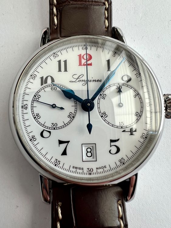 Top: LONGINES Monopusher Schaltrad-Chronograph (Gebraucht) in Worben ...