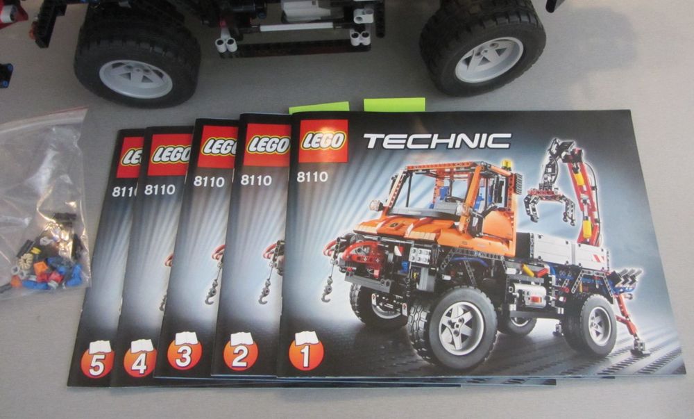 Lego Technic 8110 - Unimog U400 in Top Zustand mit Anleitung | Kaufen ...