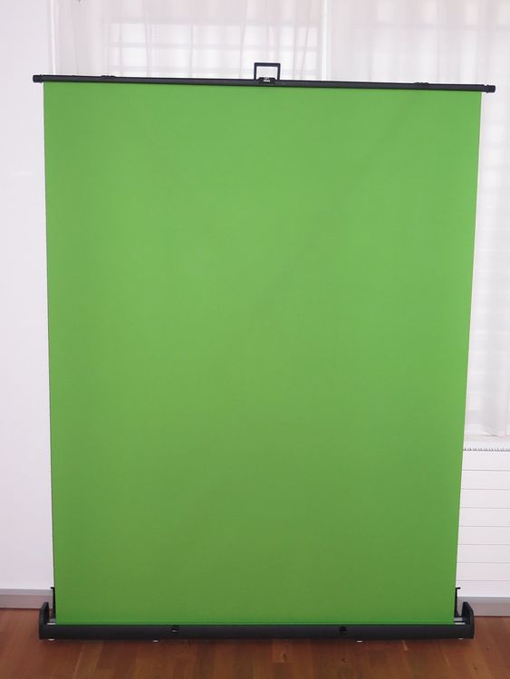 Walimex Pro Roll-up Panel Hintergrund 155x200 Green Screen (Gebraucht ...