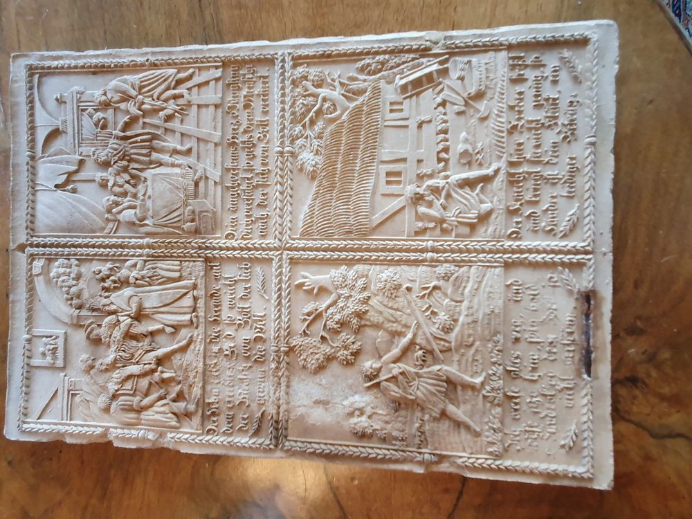 Springerle Backform positiv Ton Tirgel | Kaufen auf Ricardo