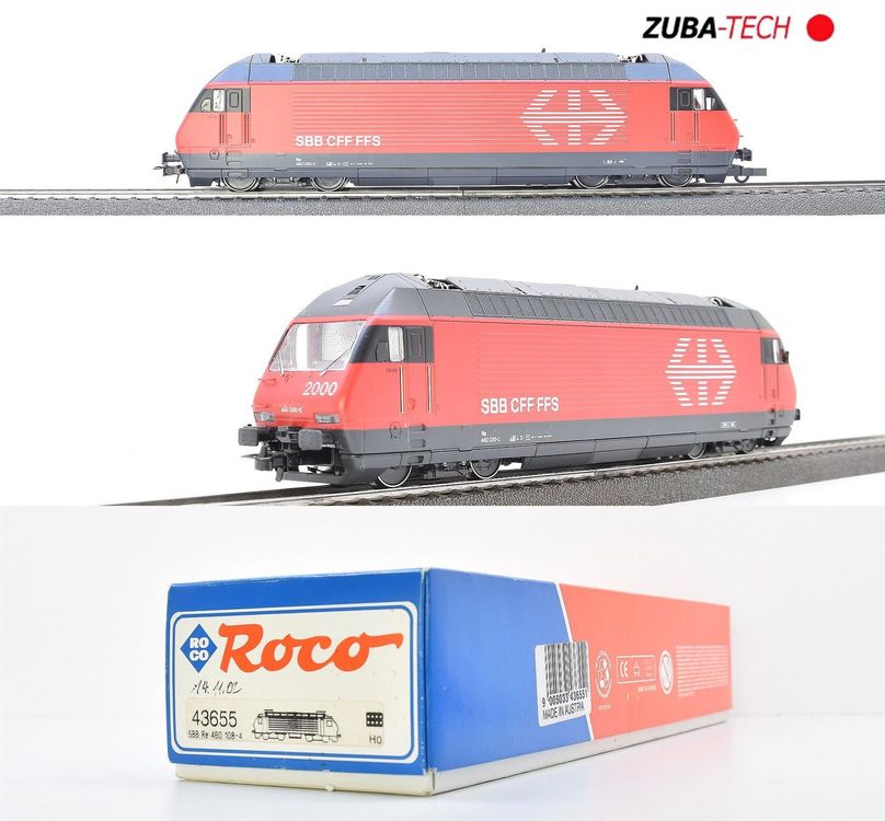 Roco 43655 E-Lok Re 460 SBB H0 GS OVP | Kaufen auf Ricardo