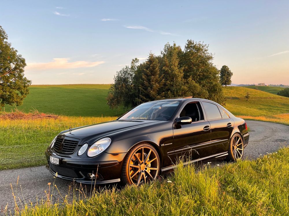 Mercedes E55 AMG V8 Kompressor w211 Limousine | Kaufen auf Ricardo
