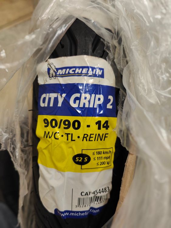 Reifen Michelin City Grip 2 (90/90-14) M/C 513 REINF (Neu und originalverpackt) in Lampenberg ...
