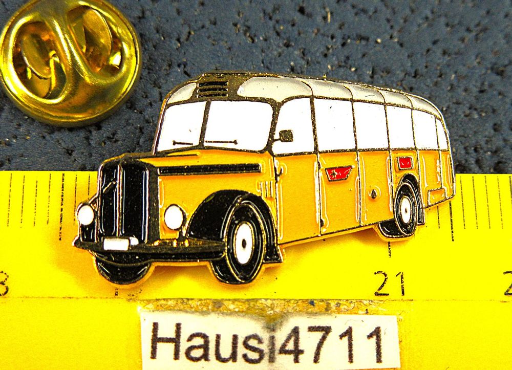 PTT-CH POSTAUTO SAURER SCHNAUTZER KLEIN.FEIN PIN GEPRÄGT (Gebraucht) in Ettingen für CHF 0.95 ...