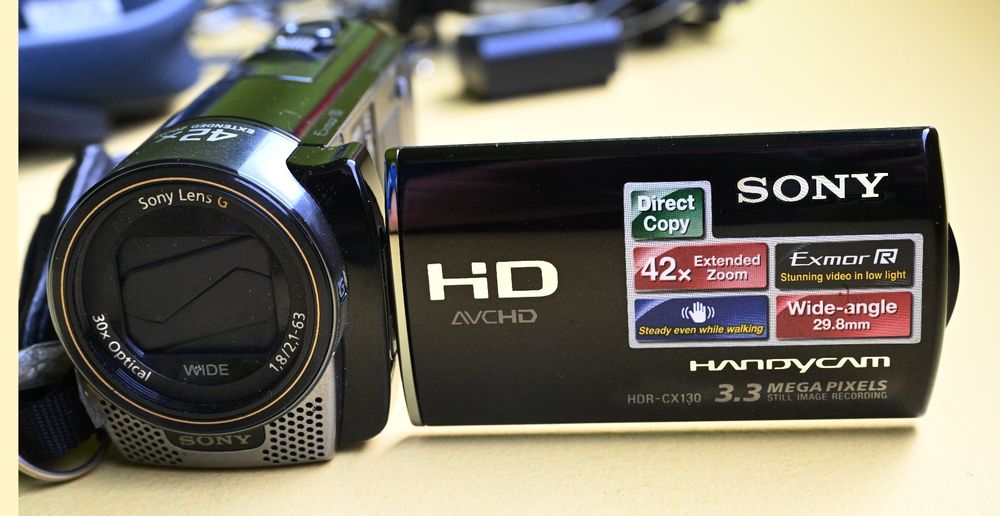 Sony HDR- CX 130 / 3.3 Mega Pixel | Kaufen auf Ricardo