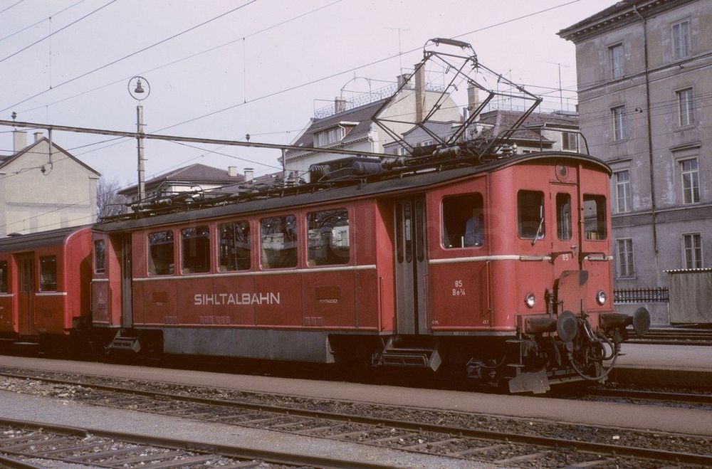 Foto von Triebwagen, Sihltalbahn | Kaufen auf Ricardo
