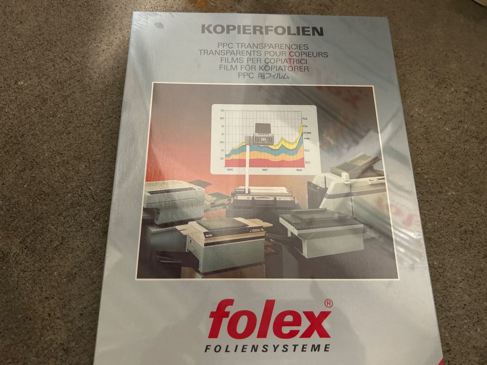 Folex Kopierfolien X-99 Klar Neu | Kaufen auf Ricardo