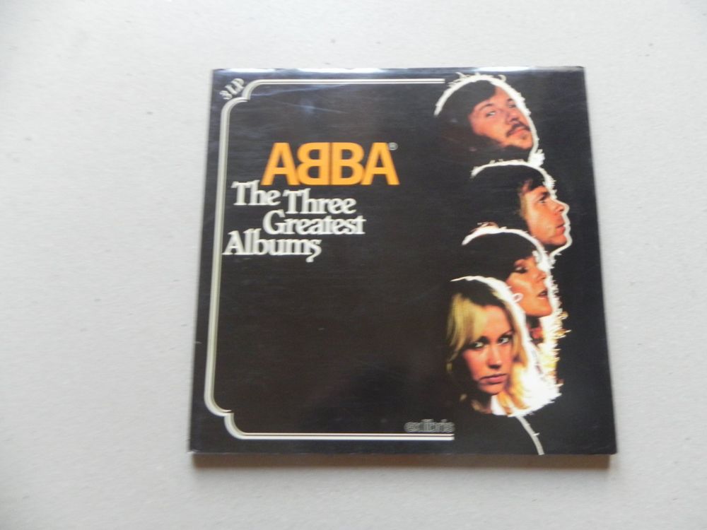 3 LP Schweden Kult Pop Gruppe ABBA ca.1977 The Best of ABBA | Kaufen ...