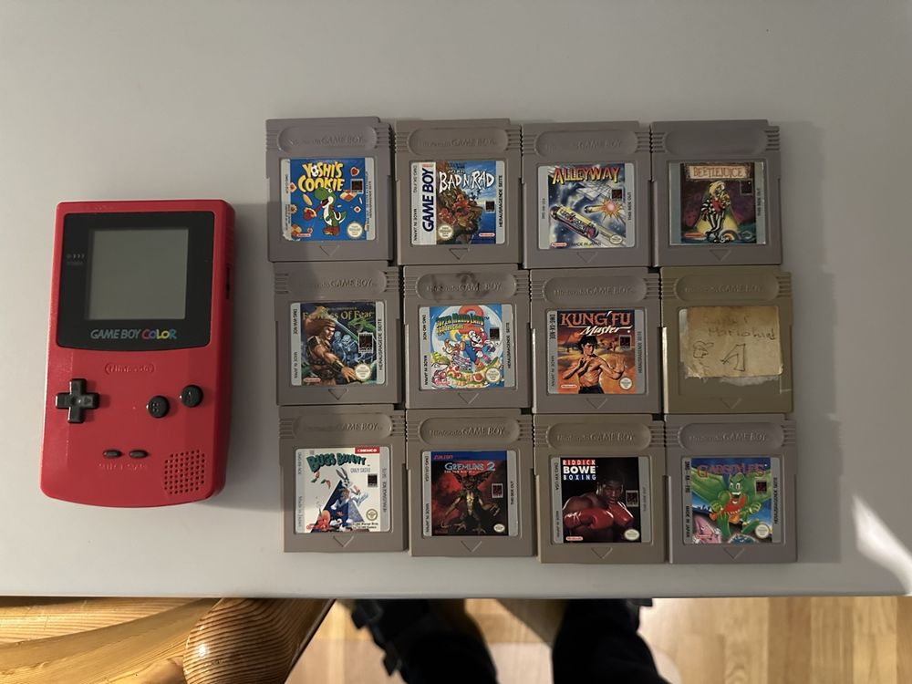 Nintendo GameBoy Color mit 15 Spielen (Gebraucht) in Buch SH für CHF ...