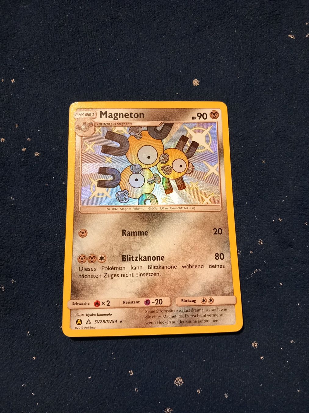 SHINY Magneton Shiny Rare (DE) Hidden Fates SV28 (Neu (gemäss ...