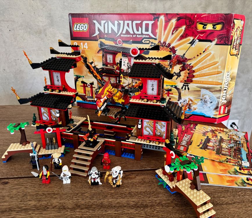 LEGO 2507 Ninjago Fire Temple - komplett mit OVP | Kaufen auf Ricardo