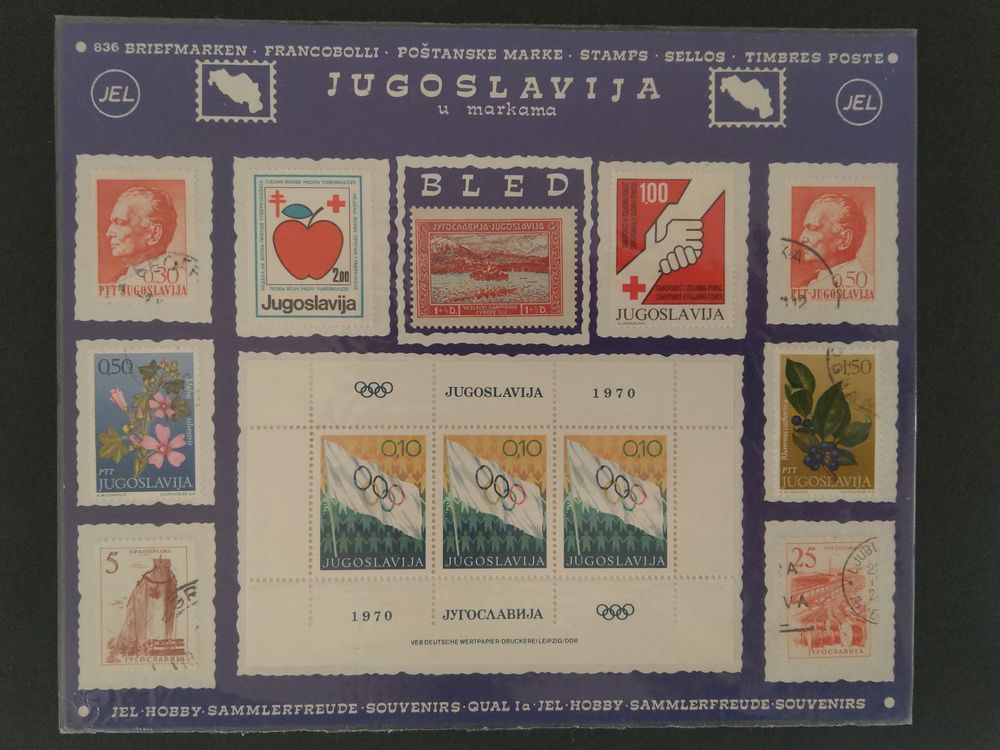 Briefmarken Sammelkarte Jugoslavija | Kaufen auf Ricardo