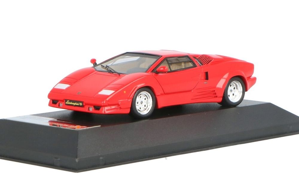 Lamborghini Countach -25th Anniversary- "Red" 1989 (1:43) (Neu und ...