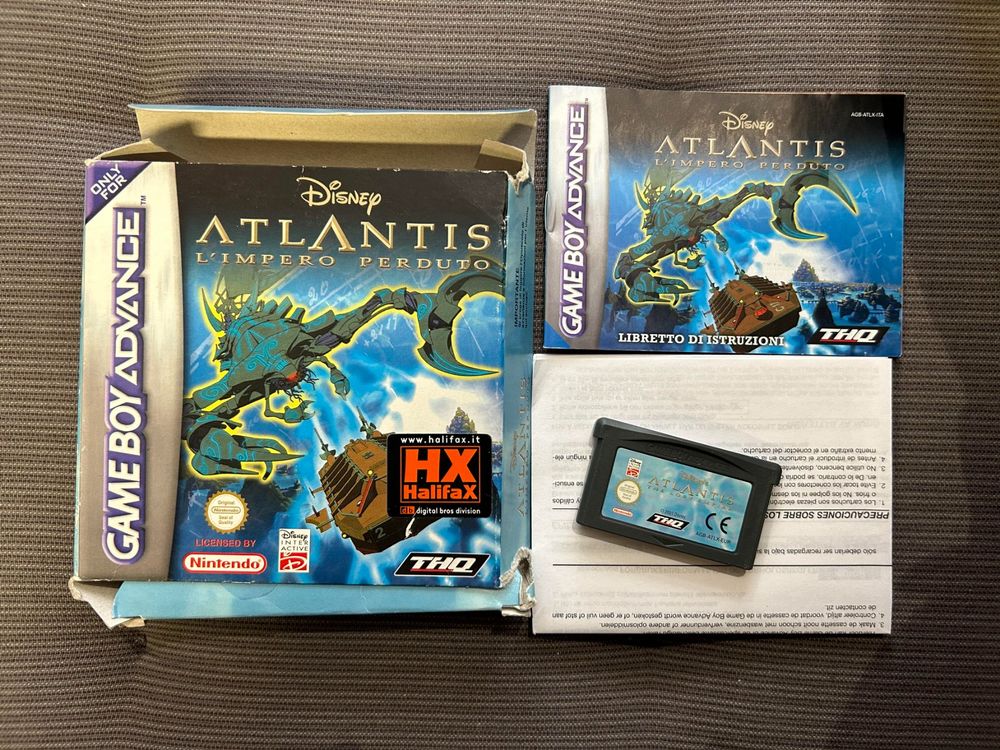 Atlantis l'impero perduto Nintendo Game Boy Advance (Gebraucht) in ...
