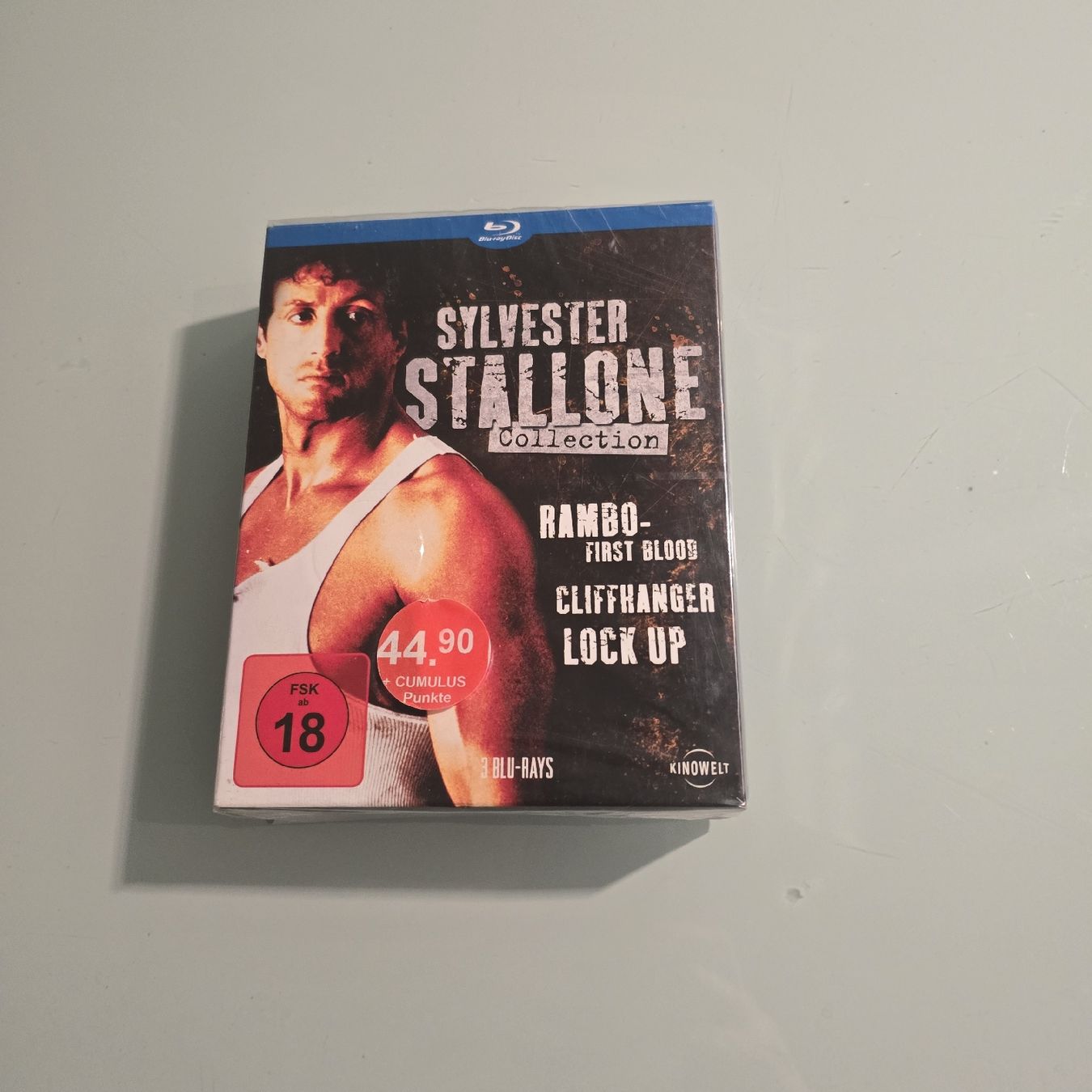 Sylvester Stallone Collection - Rambo, Cliffhanger, Lock Up (Neu und ...