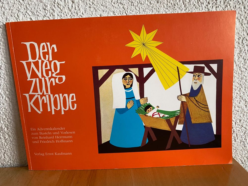 Der Weg zur Krippe/Adventskalender zum Basteln (Neu (gemäss Beschreibung)) in Schwarzenburg für ...