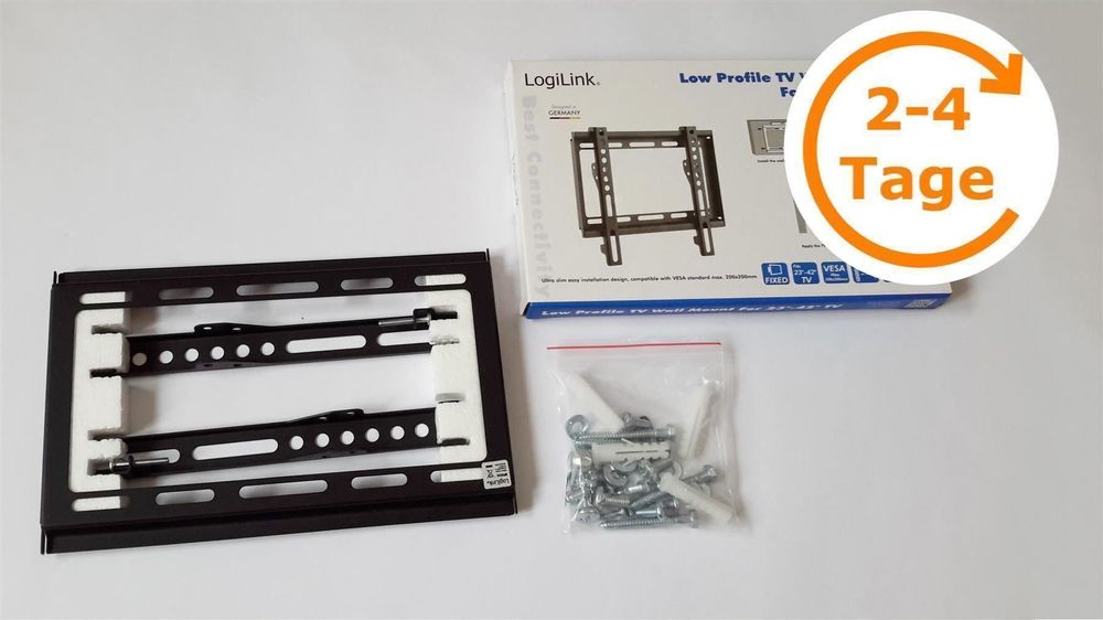 Wandhalterung für Monitor/TV, flach (Neu und originalverpackt) in St. Gallen für CHF 7.95 – mit ...