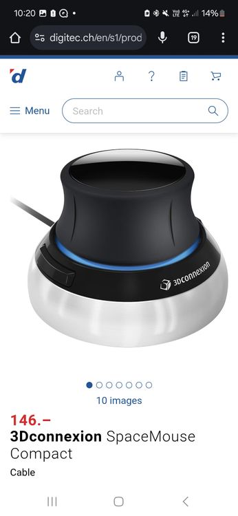 3Dconnexion SpaceNavigator 3D Mouse,in Box | Kaufen auf Ricardo