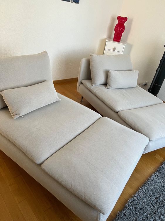 Sofa Recamiere Söderhamn Fridtuna hellbeige | Kaufen auf Ricardo