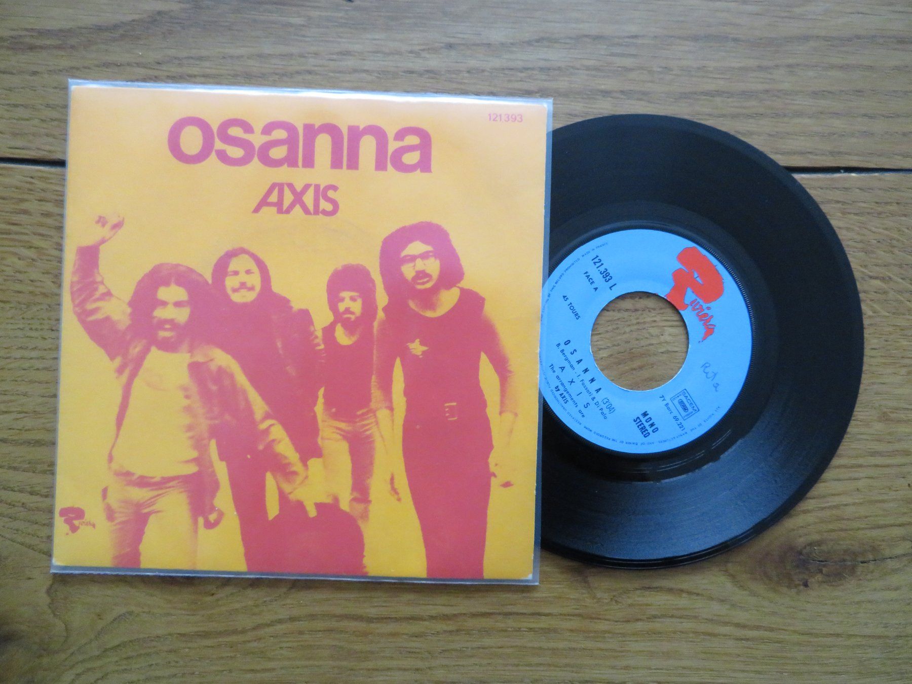 Osanna - Axis, Single Schallplatte, Rarität, Top Zustand! (Neu (gemäss ...