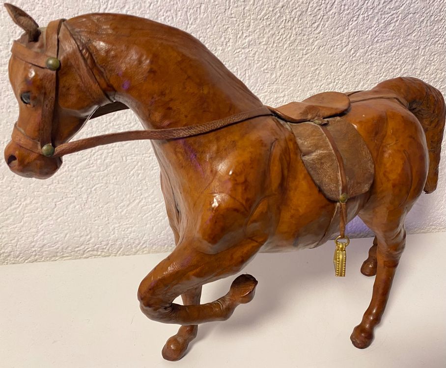 ANTIKES PFERD AUS LEDER,-HANDARBEIT (Gebraucht) in Zäziwil für CHF 51 ...