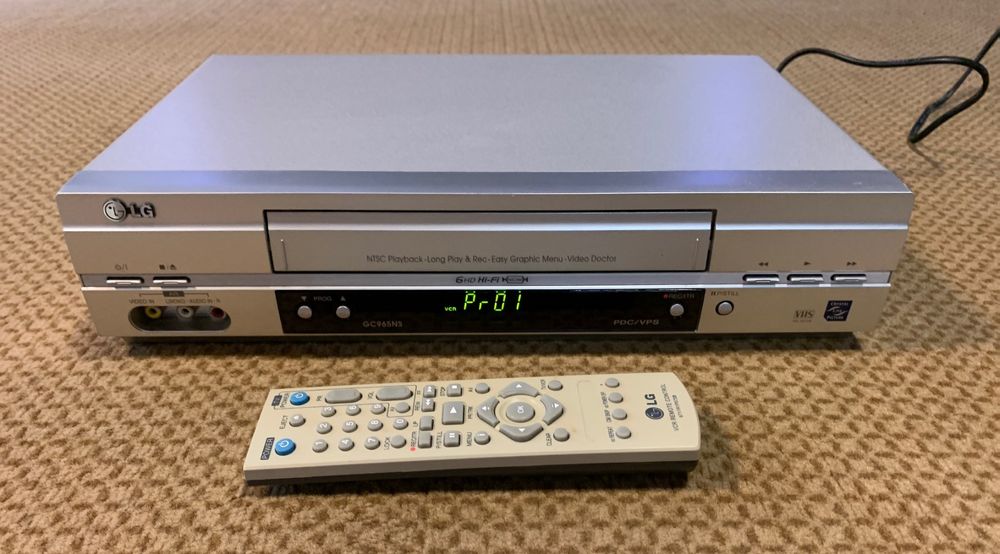 VHS Video-Recorder "LG" GC965NS, in der Werkstatt geprüft! (Gebraucht ...