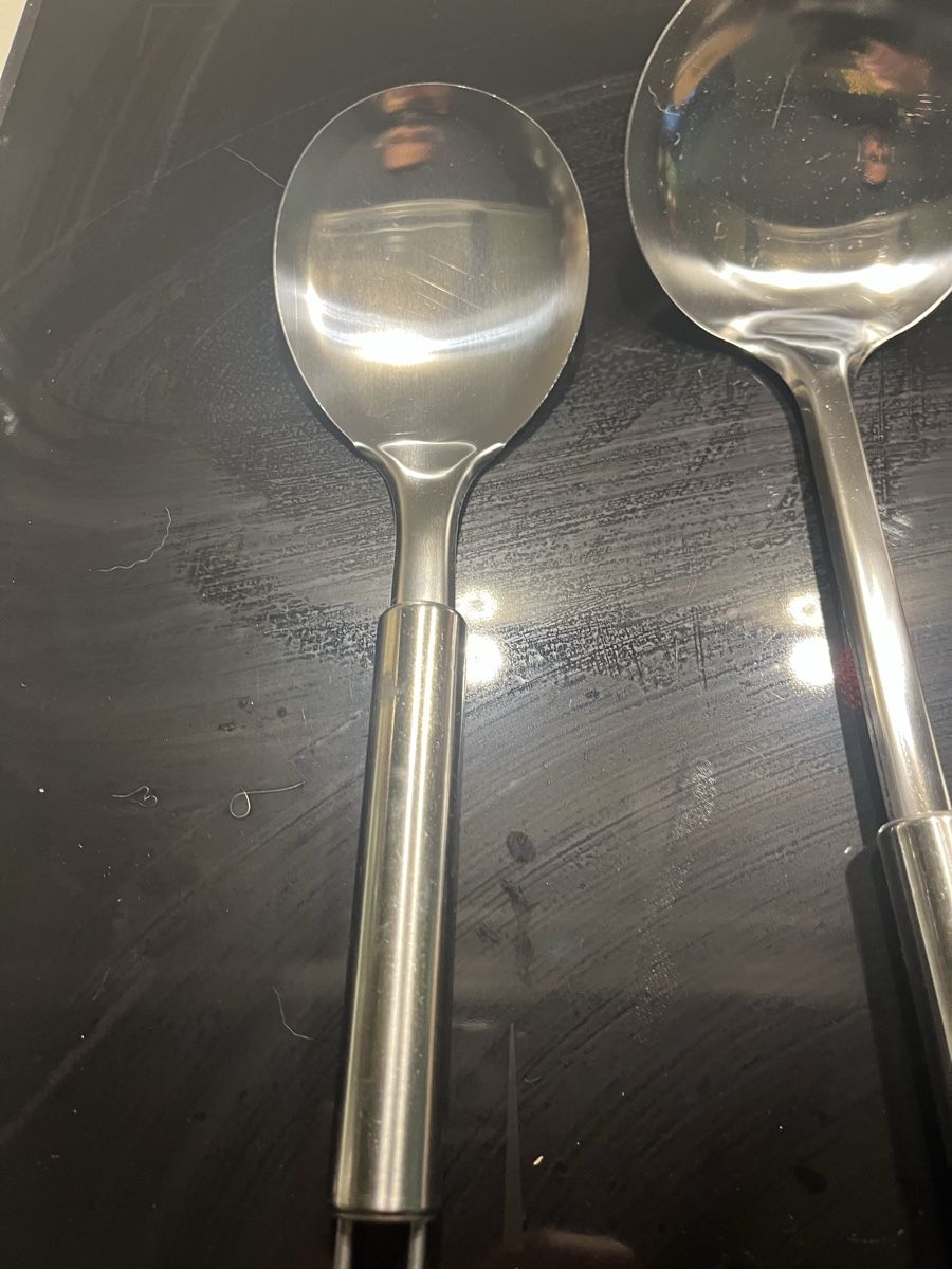 Stainless Steel Kitchen Utensils - Spoons, Ladle, Spatula 51 (Neu ...