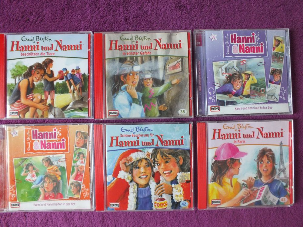 6 - Hanni und Nanni - Hörspiel - CD´s (Gebraucht) in Müllheim Dorf für ...