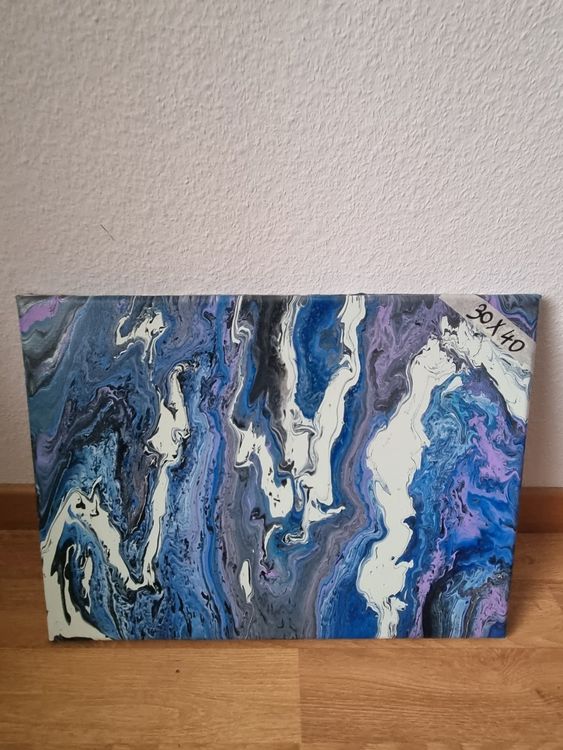 Bild / Acryl / Abstrakt/ Unikat / | Kaufen auf Ricardo
