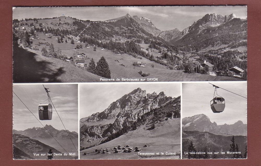 Le Télécabine de BARBOLEUSAZ-LES CHAUX (Gebraucht) in für CHF 5 – mit ...