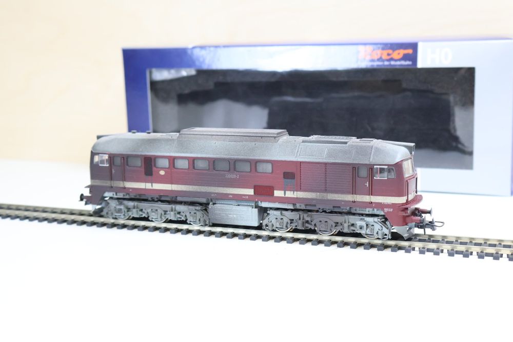 ROCO DR Diesellok 72687 - Digital + Sound - "gealtert" | Kaufen auf Ricardo