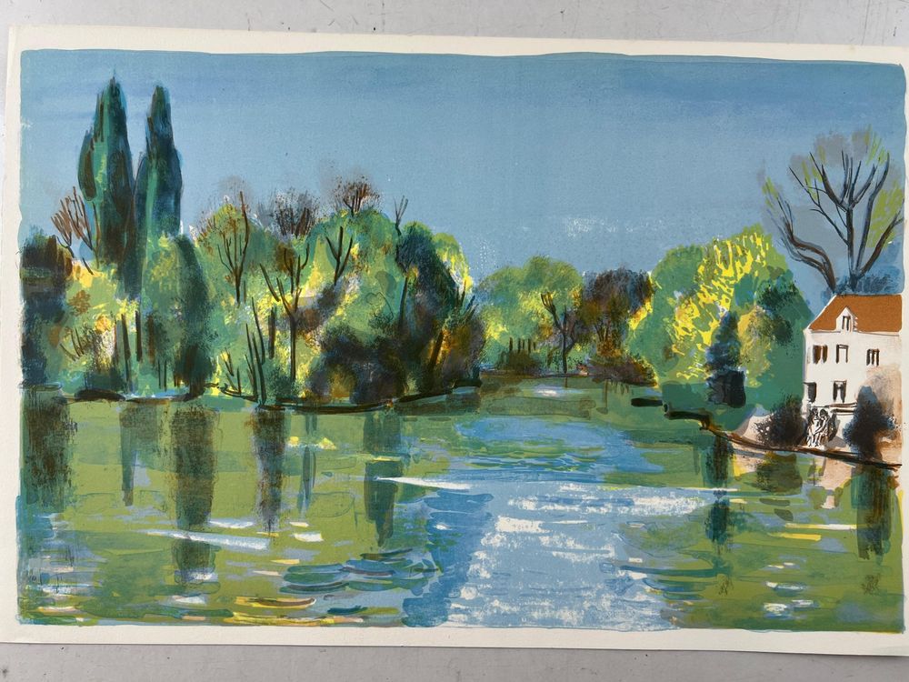 Roger Forissier (1924-2003) Lithographie (Gebraucht) in Neuhausen am Rheinfall für CHF 10 – mit ...