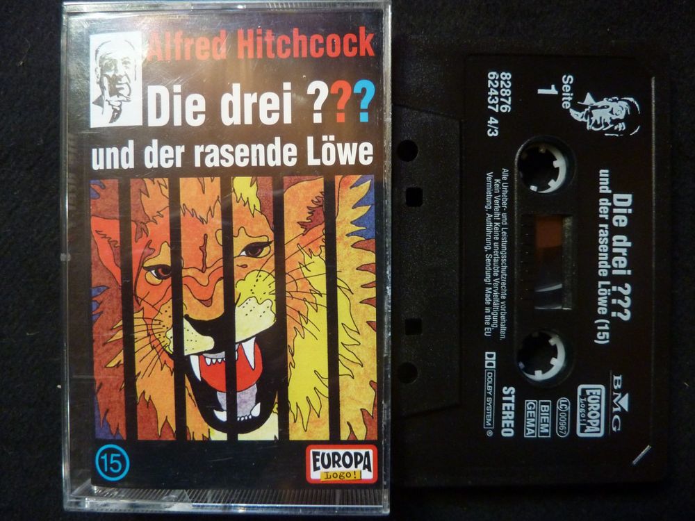 MC Die drei ??? Fragezeichen und der rasende Löwe Nr. 15 (Gebraucht) in ...
