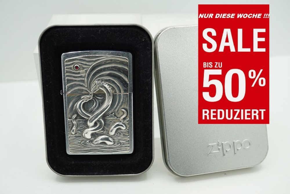 ZIPPO® LOVE DRAGONS - HEAVY-3D- 2006 - UNGEZÜNDET | Kaufen auf Ricardo