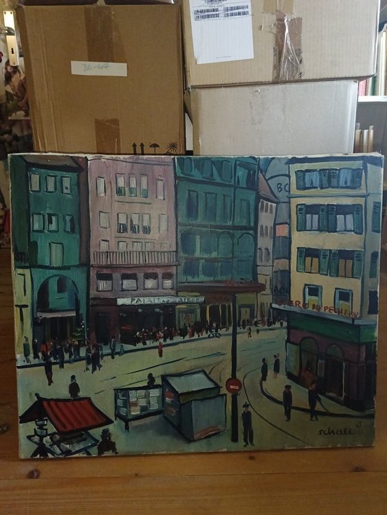 Gemälde, Richard Schall, Strasbourg, 1947 (Gebraucht) in Basel für CHF ...