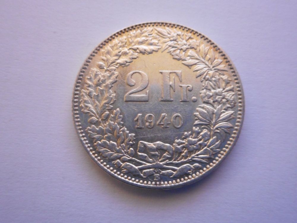 2 Fr. 1940 silber | Kaufen auf Ricardo