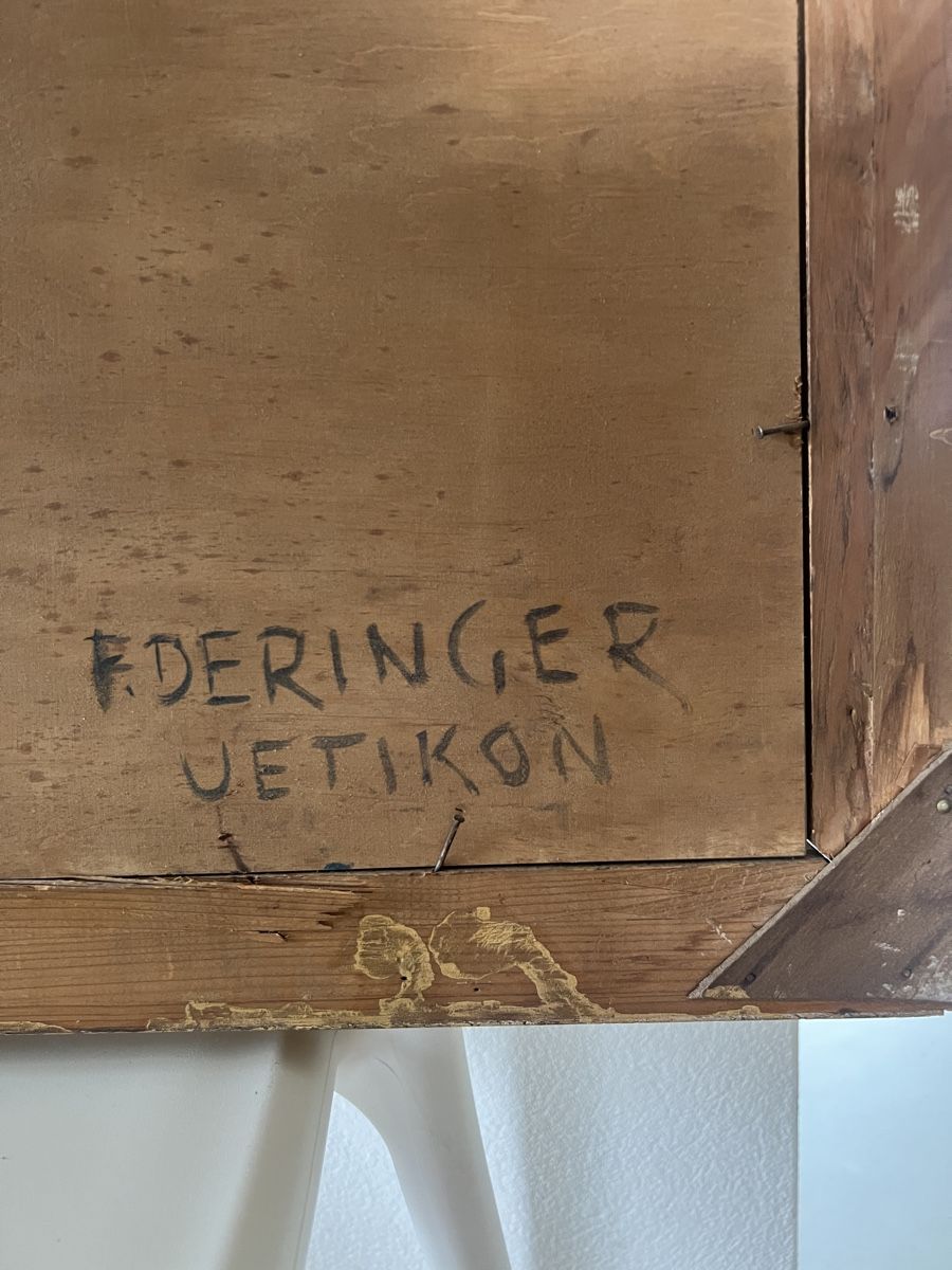 Gemälde von F. Ederinger, Oel auf Leinwand, Rarität! (Gebraucht) in ...