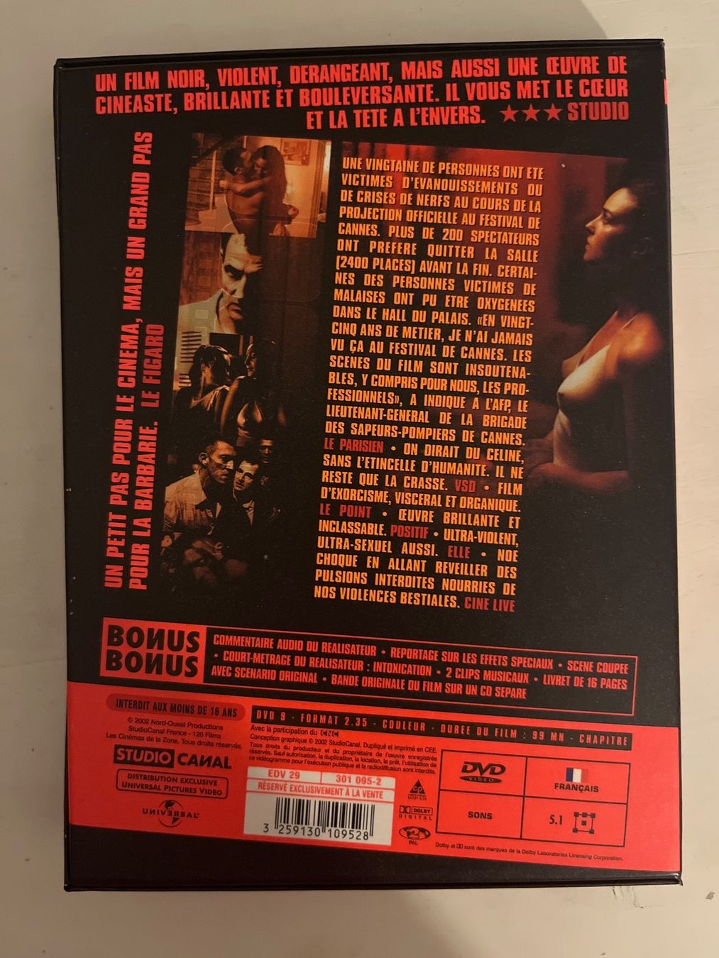 Irreversible (2002) DVD 📀 - Special Edition (Neu (gemäss Beschreibung)) in Sierre für CHF 9.95 ...