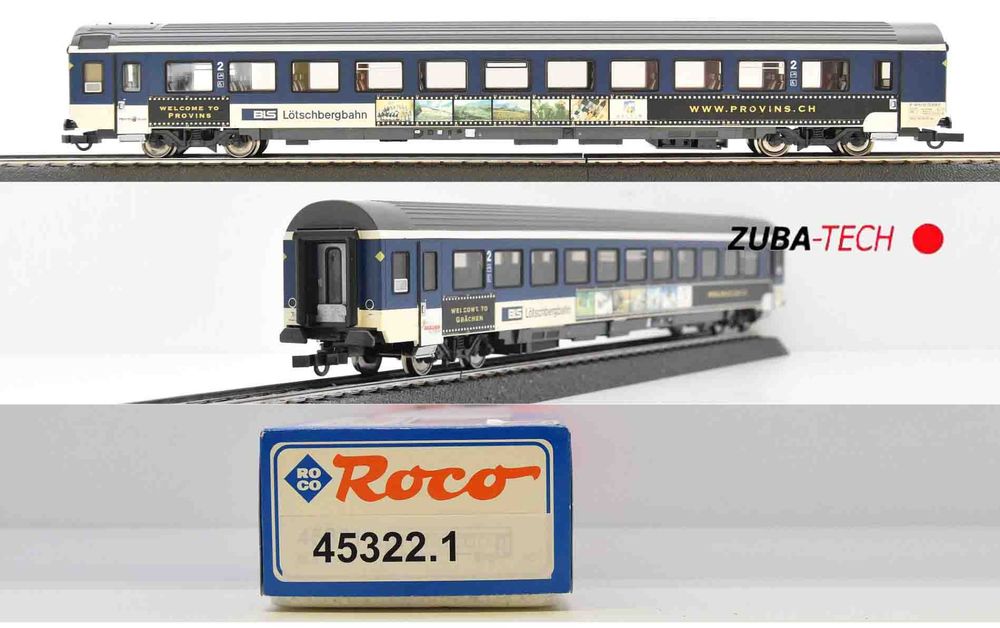 Roco 45322.1 Personenwagen EW IV B BLS H0 GS mit OVP (Neu (gemäss ...
