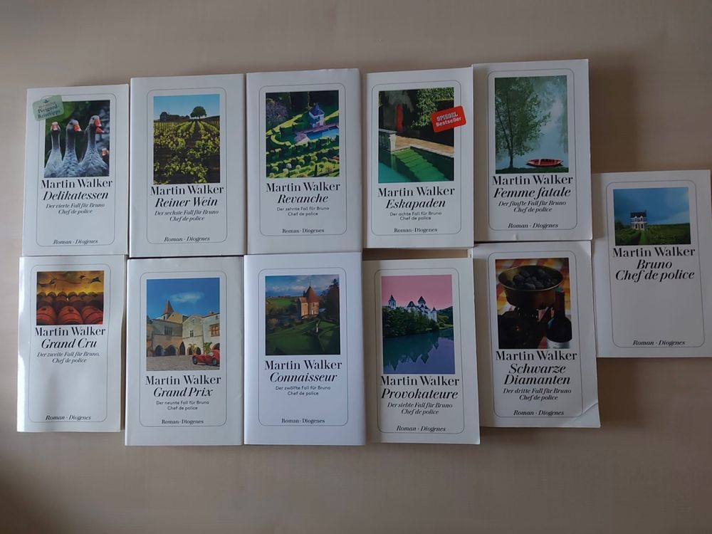 11 Bänder von Martin Walker in sehr gutem Zustand (Gebraucht) in ...