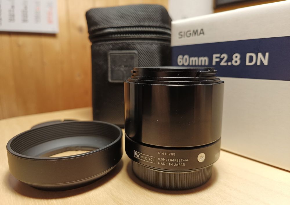 SIGMA 60 mm F2,8 mft für Olympus & Panasonic (Gebraucht) in Seftigen ...