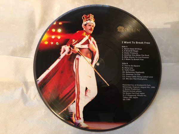 Queen – I Want To Break Free, PICTURE-LP, NEU (Neu (gemäss Beschreibung)) in Sessa für CHF 34.95 ...