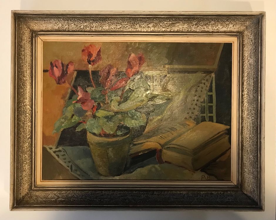 Tableau ancien de R Hediguer 1950 peintre Suisse (Gebraucht) in Penthaz für CHF 150 – mit ...