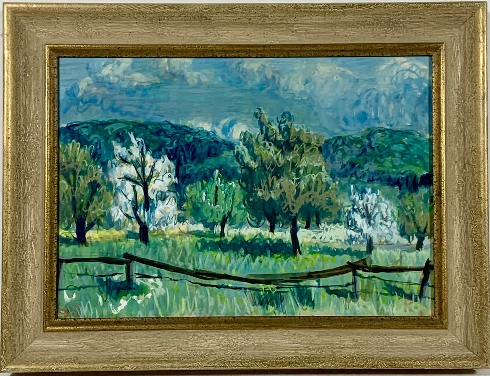 Karl Foster Aquarell Frühlingstag | Kaufen auf Ricardo