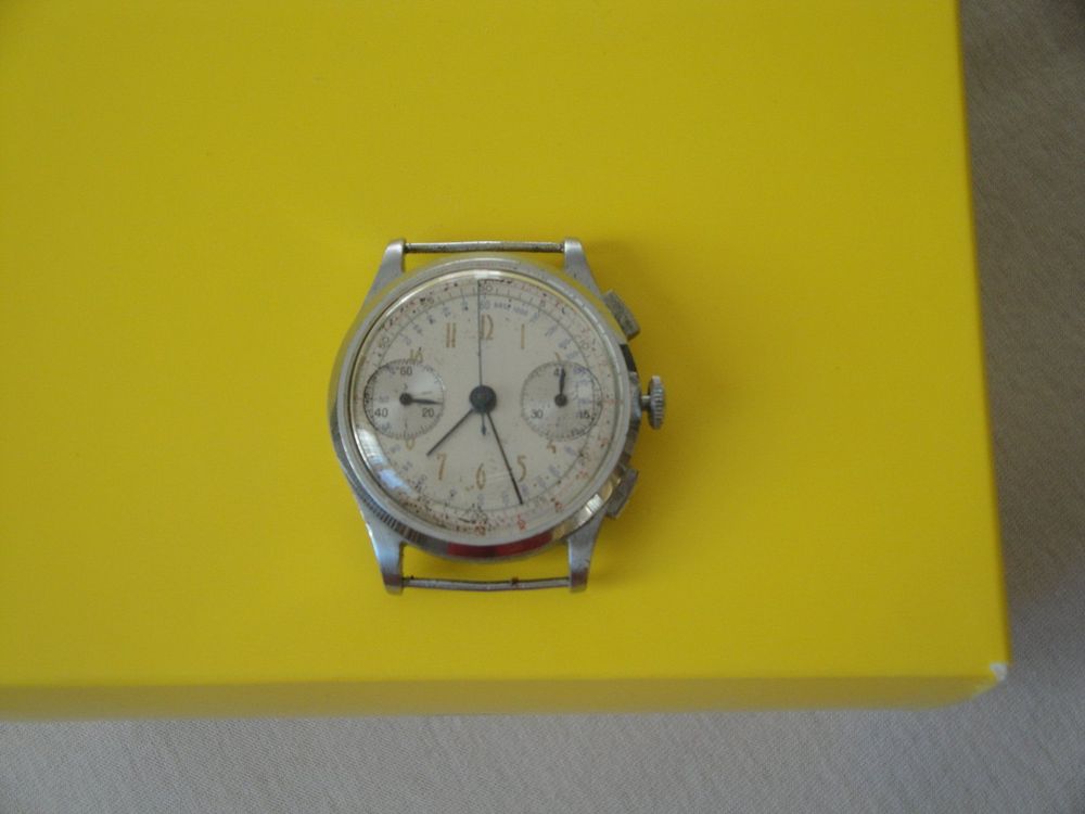 ALTE CHRONOGRAPH LANDERON 39 AMBANDUHR | Kaufen auf Ricardo