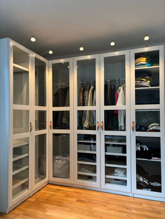 Fabelhafte Ikea Pax Kleiderschrank Glastueren Ebenbild