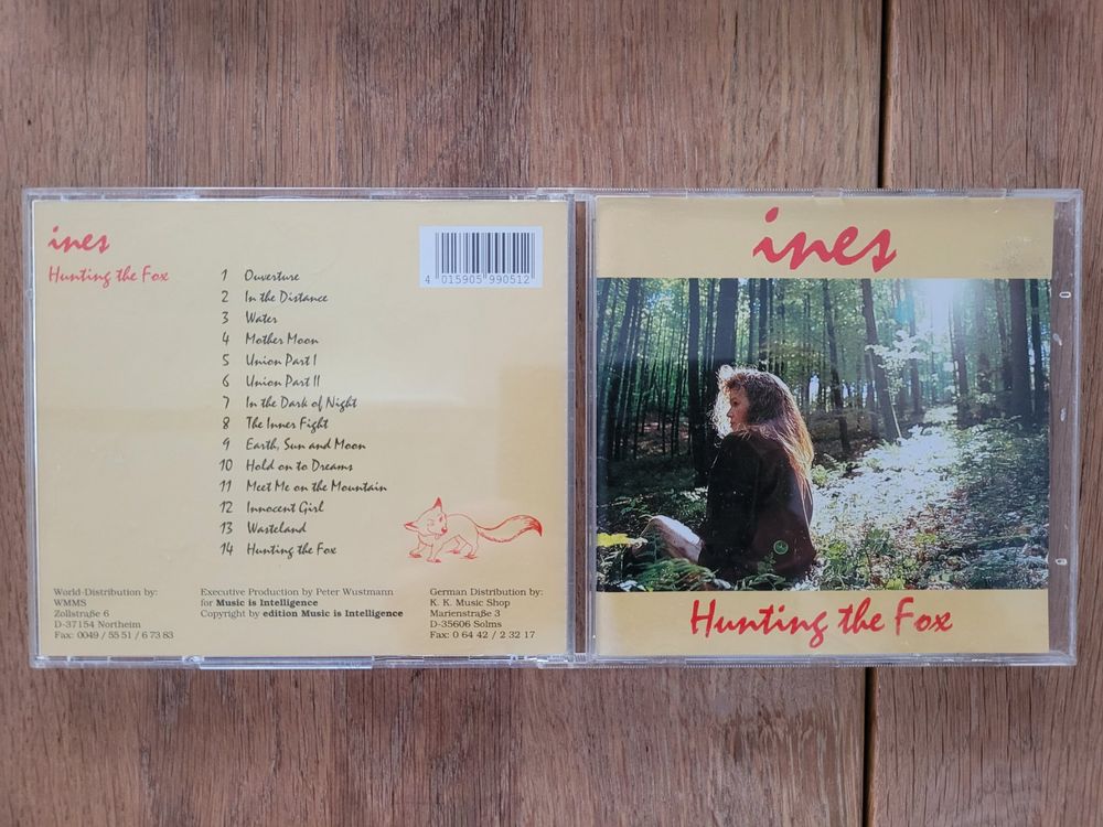 CD Ines - Hunting The Fox, 1994 (Gebraucht) in Nebikon für CHF 1 – mit ...