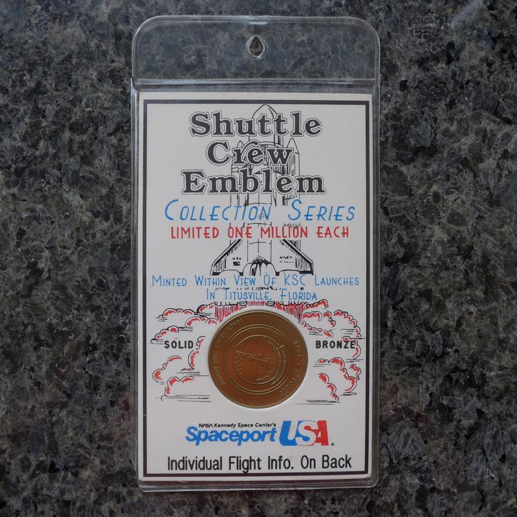 nasa kennedy space center florida - shuttle crew emblem - (Neu und ...